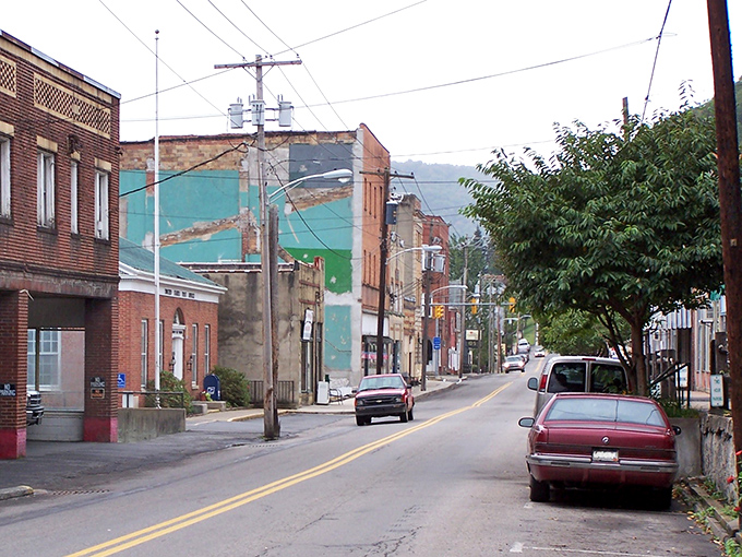 The classic architecture of Richwood's downtown reflects its lumber boom heritage, now offering affordable small-town living surrounded by wilderness adventures.