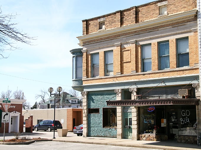 The classic storefronts in Robinson have survived chain stores, online shopping, and countless economic predictions of their demise.