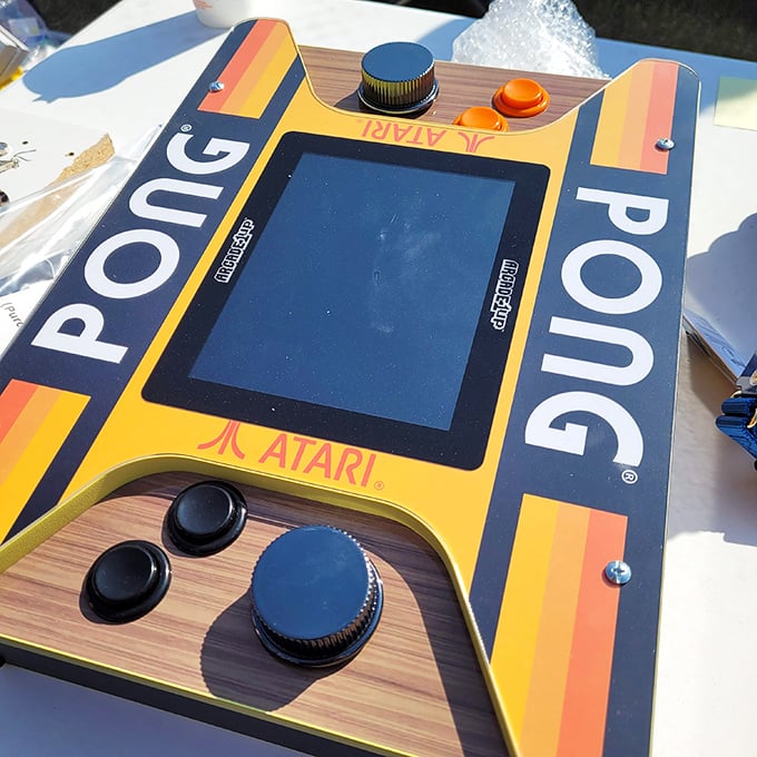 Before Fortnite, there was Pong &ndash; this vintage gaming setup triggers nostalgia tsunamis in parents and grandparents alike.