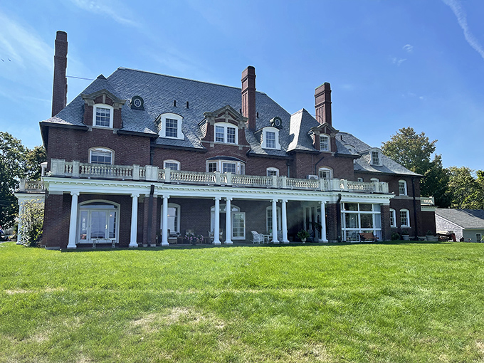When the Gilded Age summer residents built "cottages," they weren't exactly thinking tiny homes&mdash;this mansion speaks volumes about Bar Harbor's posh past.