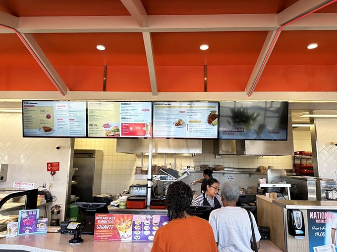 Order at the counter, grab your number, and prepare yourself for what's coming&mdash;it's efficient and wonderfully straightforward.