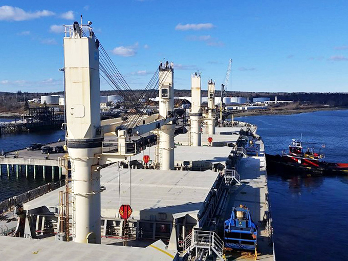 The working waterfront reminds us that Searsport isn't just pretty &ndash; it's a place where real Mainers make real livings.