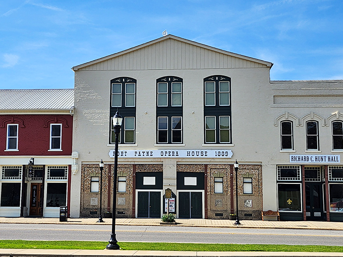 The Fort Payne Opera House has stood since 1889, its classic fa&ccedil;ade a testament to a time when entertainment arrived by train instead of Wi-Fi.