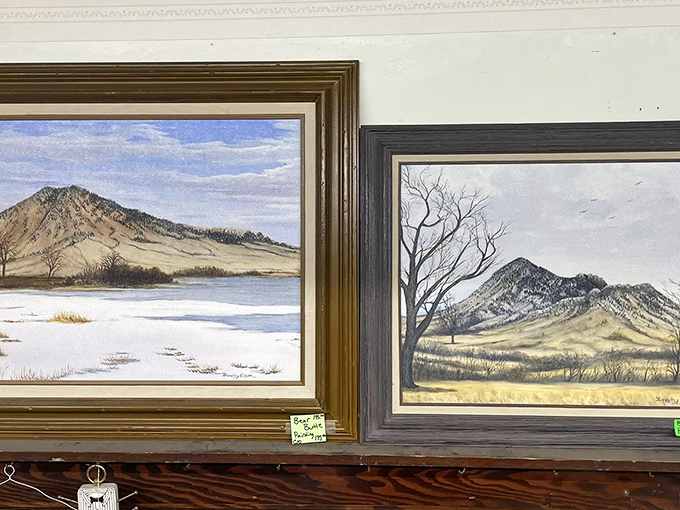 Local landscapes captured in oils &ndash; South Dakota's natural beauty preserved through an artist's loving interpretation.