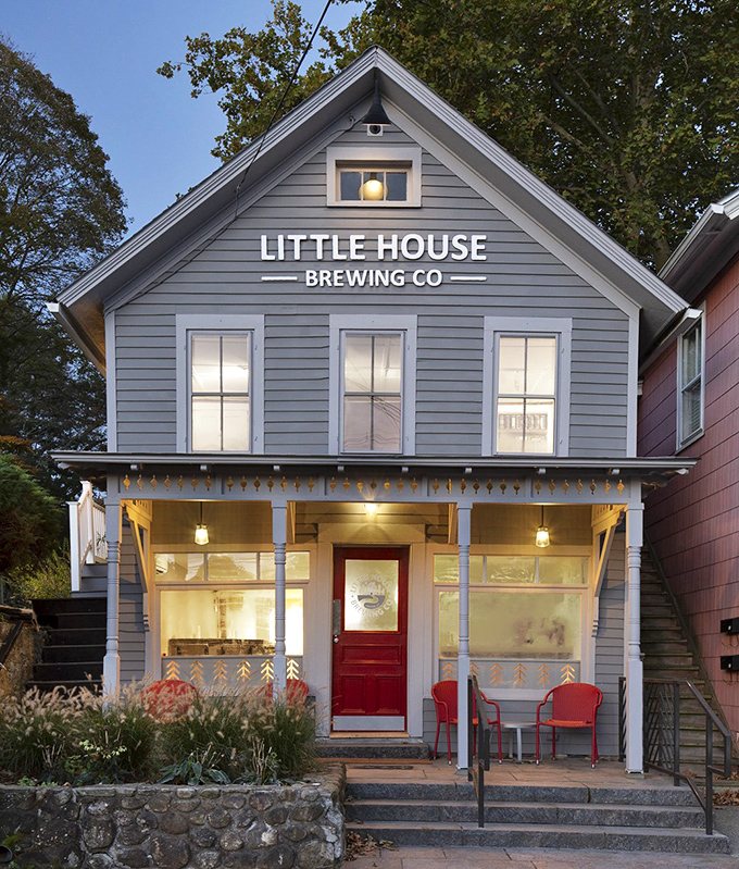 Little House Brewing Company proves great things come in small packages&mdash;a craftsman's approach to beer in a building that exudes New England charm.