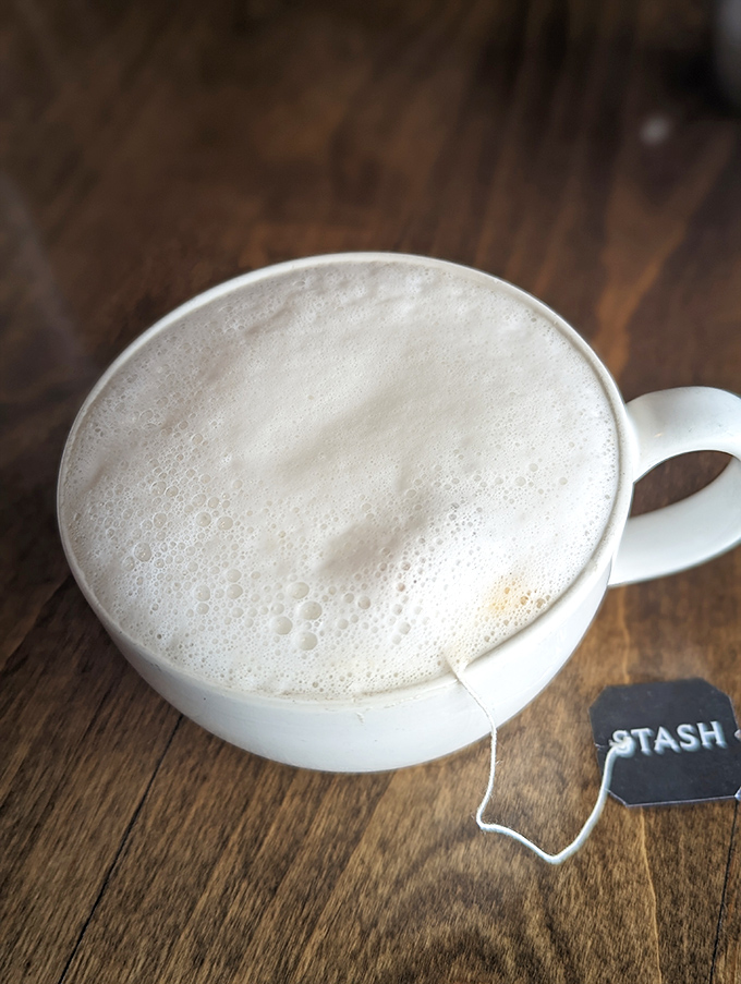 A London Fog tea that's as comforting as a warm blanket on a rainy Ketchikan afternoon&mdash;the perfect companion to people-watching from your window seat.