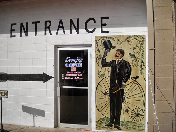 Lovejoy Collectibles welcomes treasure hunters with vintage charm, where one person's nostalgia becomes another's perfect living room conversation piece.