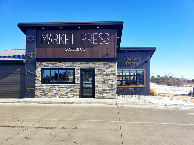 Market Press Coffee Co. combines modern design with small-town hospitality&mdash;where your barista actually remembers your name instead of misspelling it.
