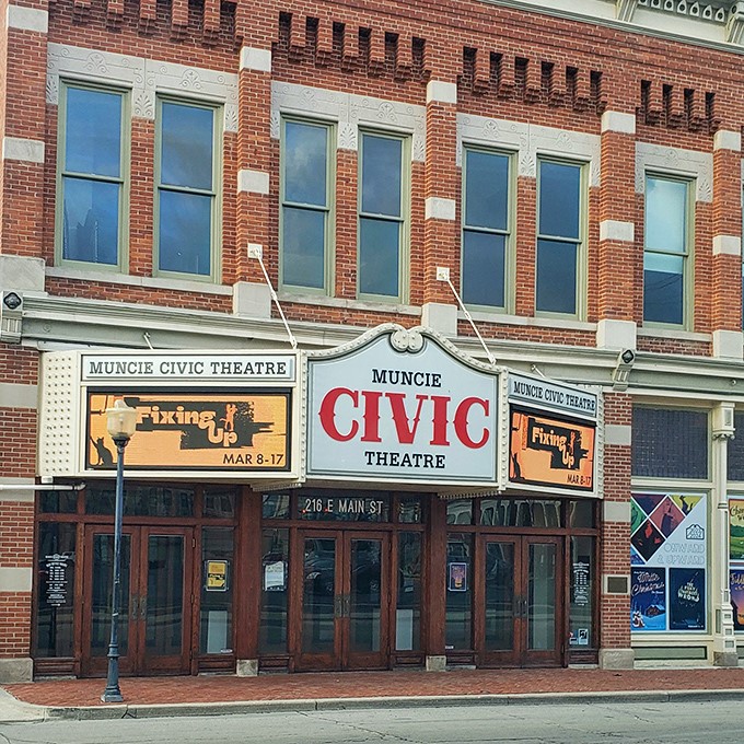 The historic Muncie Civic Theatre proves cultural experiences remain accessible in retirement, offering world-class performances at small-town prices.