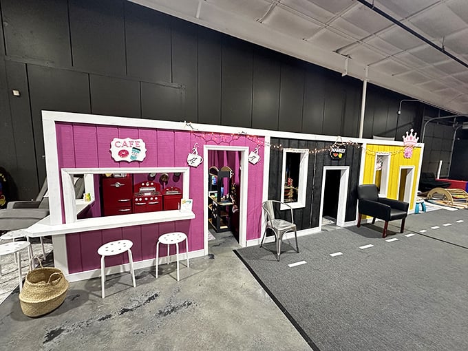 Next Level Playground: Who says playhouses are just for kids? This colorful indoor wonderland proves Batesville knows how to keep imagination alive for the young and young-at-heart.