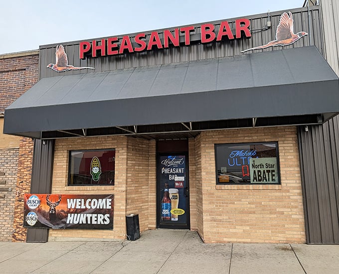 The Pheasant Bar welcomes hunters with the kind of straightforward hospitality that doesn't need explanation or hashtags to feel authentic.