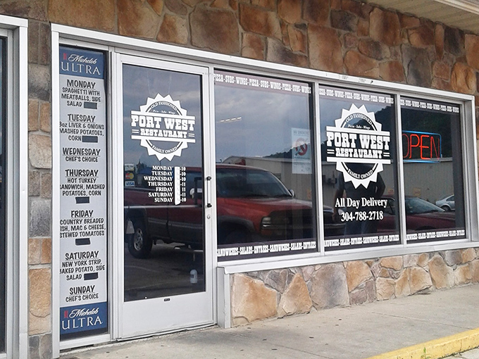 Port West Restaurant's daily specials board reads like comfort food poetry &ndash; Monday meatloaf, Friday country breaded steak &ndash; no fusion confusion here.