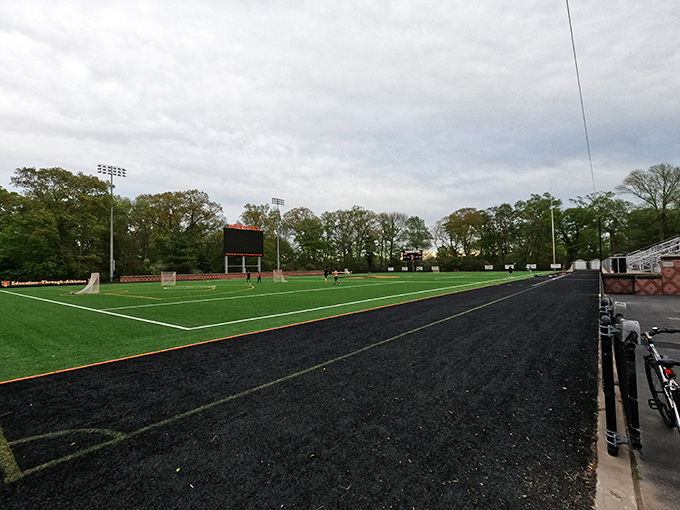 Where athletic prowess meets academic excellence&mdash;this field has witnessed countless moments of collegiate glory beneath New Jersey skies.