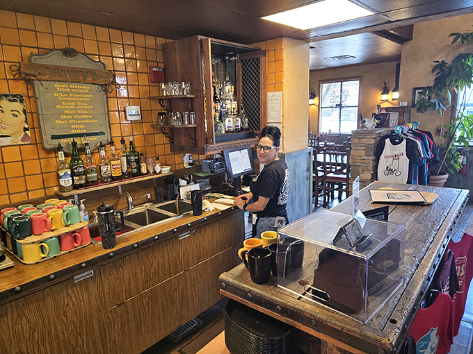 Where the magic happens &ndash; the counter service area combines efficiency with that small-town friendliness you can't fake.