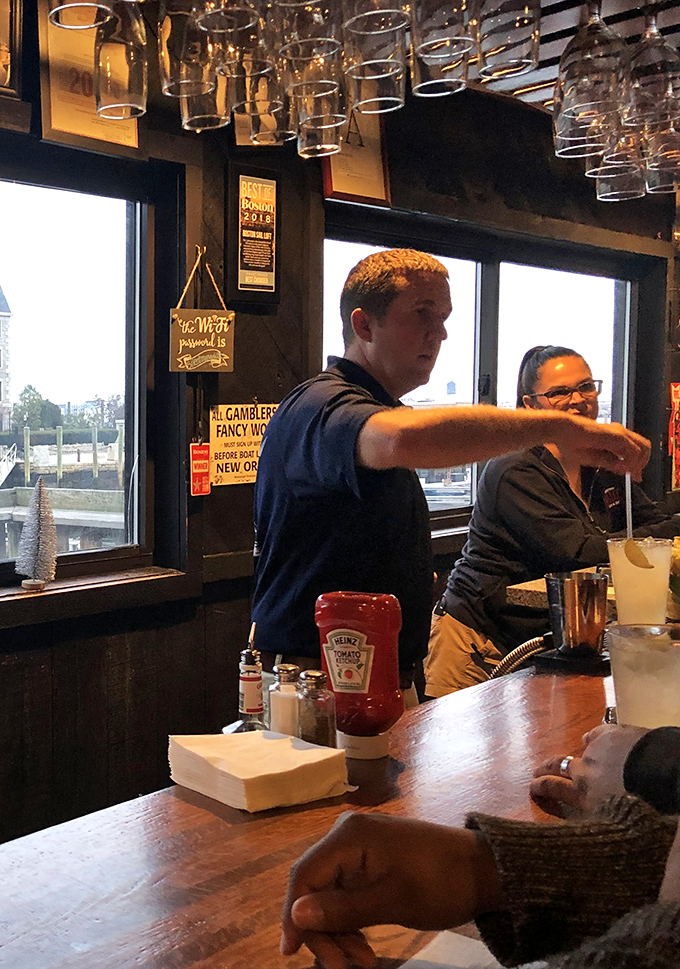 Behind every great seafood joint is a team that knows exactly what they're doing. These folks could probably shuck oysters blindfolded.