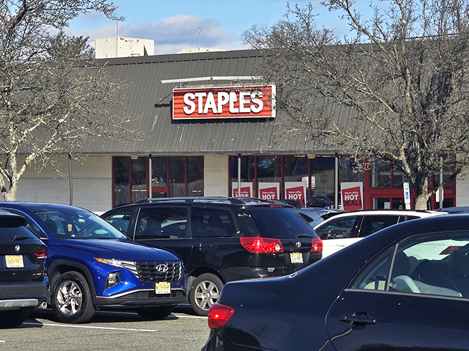 Even Staples gets the small-town treatment in Madison, where running errands feels less like a chore and more like a neighborly outing.