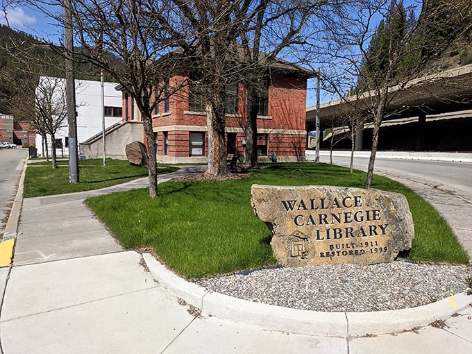 The Wallace Carnegie Library stands as proof that even in the wildest mining towns, the pursuit of knowledge was valued alongside the pursuit of silver.