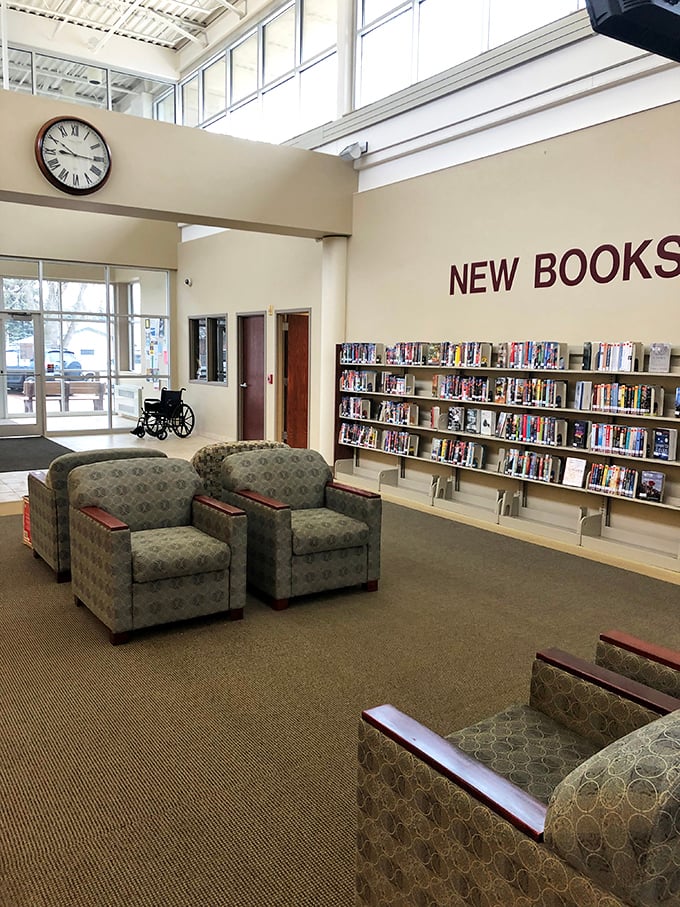 Watertown's library invites with cozy reading nooks and natural light. Books and comfortable chairs—some pleasures remain delightfully analog in our digital world.