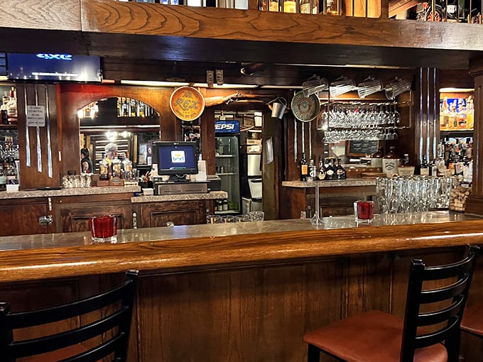 The bar at Anton's isn't just where drinks are served &ndash; it's where local legends are born and fishing stories grow by several inches with each retelling.