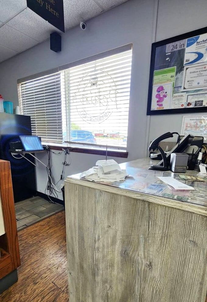 The counter area&mdash;command central for the orchestrated chaos that produces plate after plate of Midwestern magic without missing a beat.