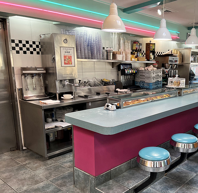 The counter&mdash;where solo diners find community and the milkshake machine hums the soundtrack of American dining.
