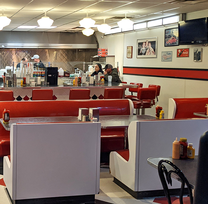 The diner's open kitchen concept isn't trendy&mdash;it's tradition, where transparency and sizzling grills create appetite-building theater.