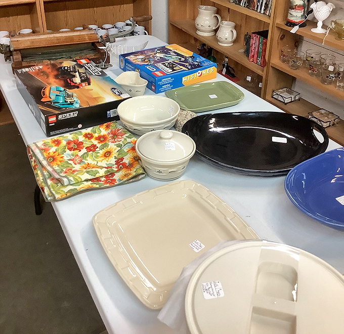 Grandmother's china has competition&mdash;these vintage serving pieces are begging to display your famous holiday casserole.