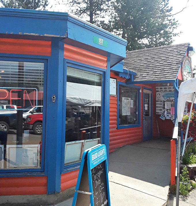 The entrance says it all &ndash; unpretentious, welcoming, and promising the kind of honest food that doesn't need fancy marketing to draw you in.