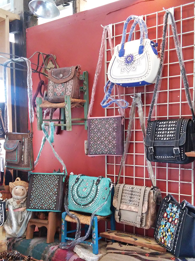 Handbag heaven on a budget. That turquoise purse could be the statement piece your outfit's been missing all these years.