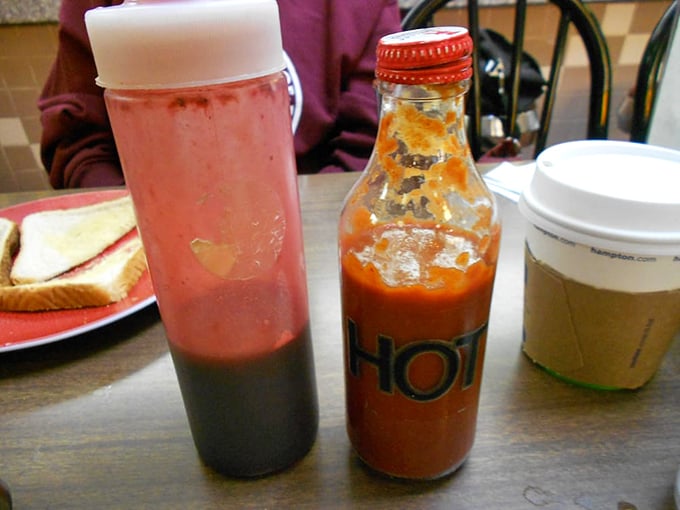 Homemade hot sauce and jam: the yin and yang of breakfast condiments, bringing both fire and sweetness to your morning ritual.