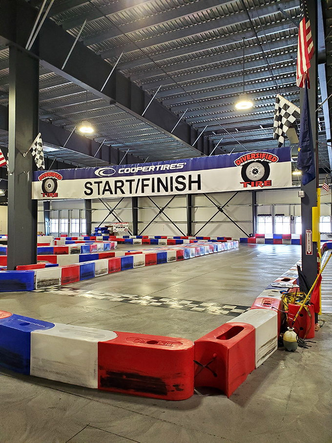 Racing nirvana with its checkered flag promise &ndash; the finish line where friendships are tested and inner speed demons are unleashed.