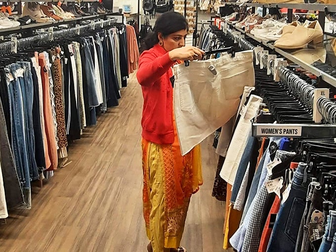 The thrill of the hunt captured in real time. That moment when you find the perfect piece and can't believe your bargain-hunting luck.