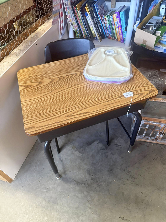 Jewelry displays that would make Audrey Hepburn swoon &ndash; pearls and pendants waiting for their Breakfast at Tiffany's moment at bargain basement prices.