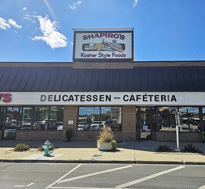 Shapiro's straightforward signage doesn't need to shout &ndash; their legendary deli status speaks volumes in sandwich circles.