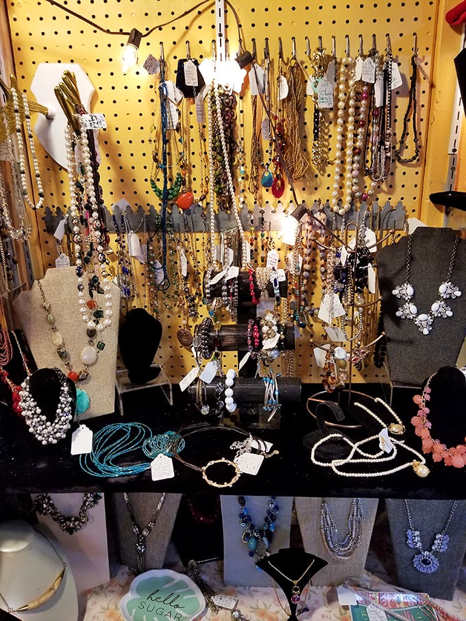 Jewelry that spans decades and styles—from grandmother's pearls to statement pieces that would make any outfit Instagram-worthy.