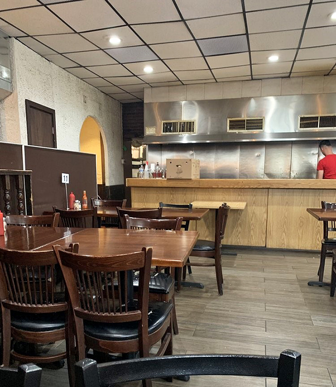 Simple, clean, and focused on what matters&mdash;the food. No distractions from the main event at McWhorter's dining room.