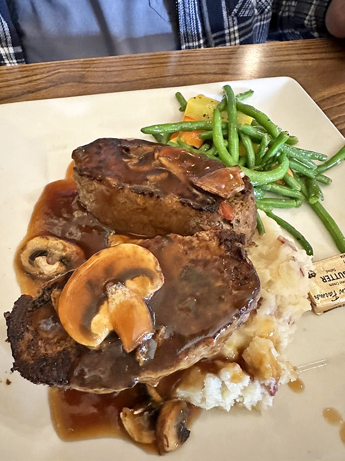 Bison meatloaf that doesn't remind you of mom's&mdash;unless your mom was secretly a gourmet chef with access to premium South Dakota game.