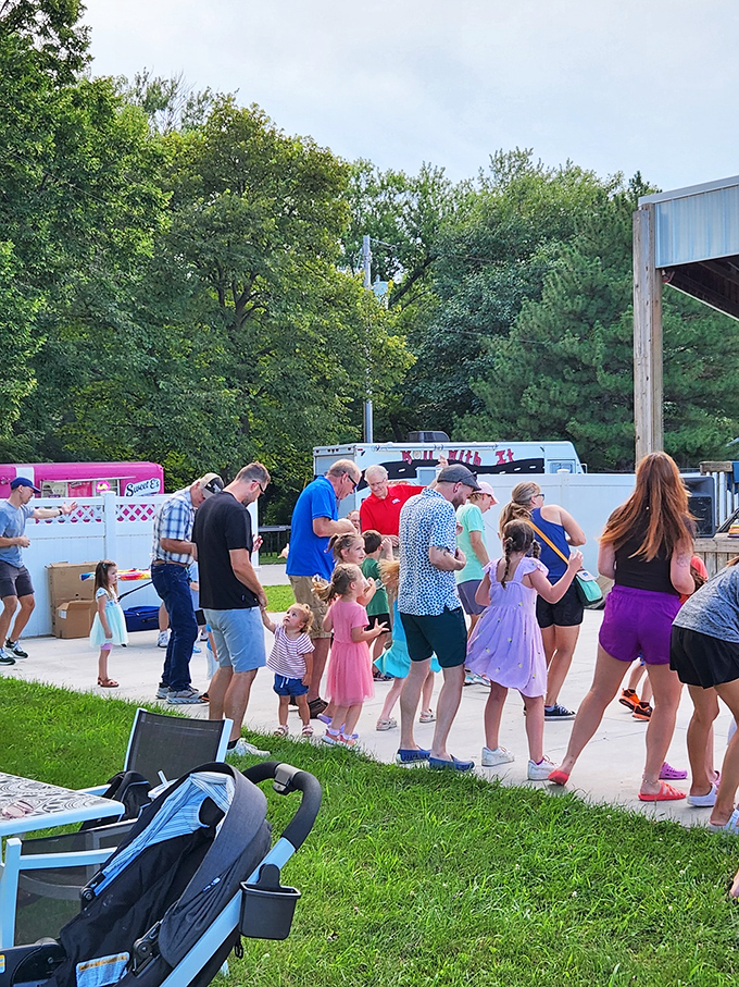Summer in Seward means outdoor gatherings where ice cream, conversation, and sunshine create the kind of memories that define small-town America.