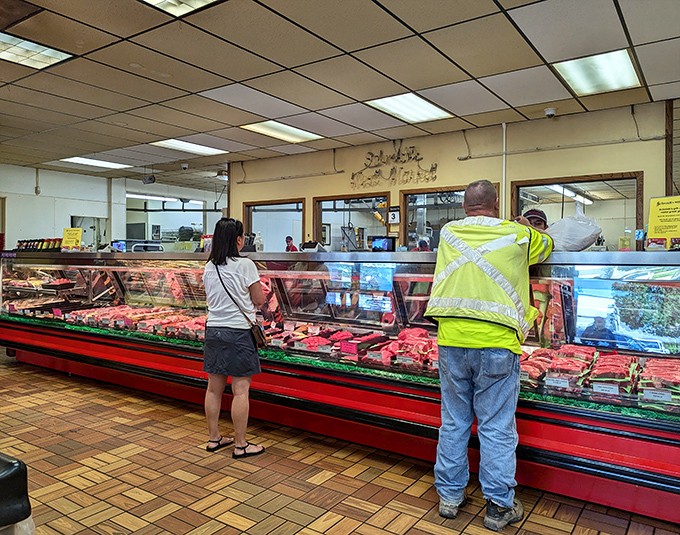 The pilgrimage of the passionate &ndash; meat lovers making their selections with the serious concentration of art collectors at an auction.