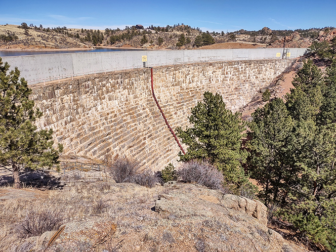 Engineering meets wilderness at the dam. This massive structure created the park's signature reservoirs &ndash; proof that sometimes human intervention enhances nature's beauty.