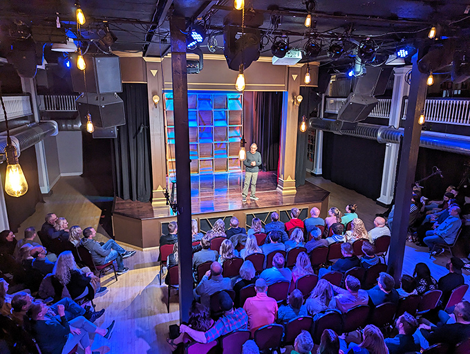 Dry Bar Comedy offers laughs without the awkward morning-after regrets. The intimate theater makes every seat feel like you're in on an inside joke.