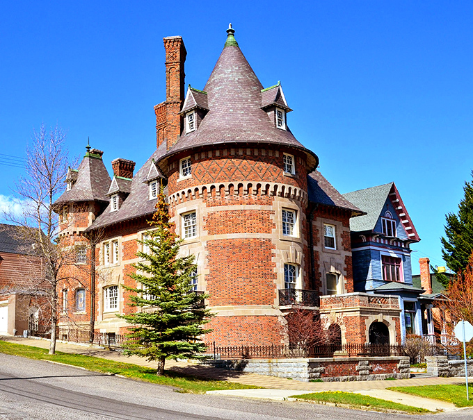 The Historic Clark Chateau looks like it was plucked from a European countryside and dropped into Montana. Who needs expensive overseas travel?
