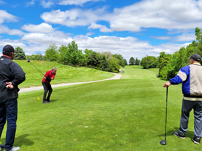 Meadowlark Hills Golf Course invites players of all skill levels to test their game against Nebraska's rolling terrain and occasionally mischievous breezes.