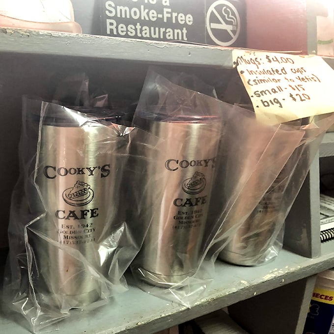 Take the Cooky's experience home! These branded mugs ensure your morning coffee carries memories of Golden City's finest.