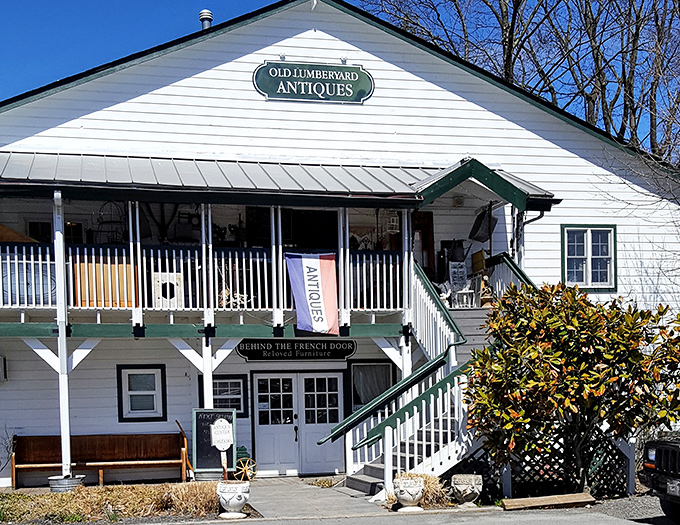 Old Lumberyard Antiques offers treasure hunting for grown-ups, where yesterday's ordinary becomes today's extraordinary find.