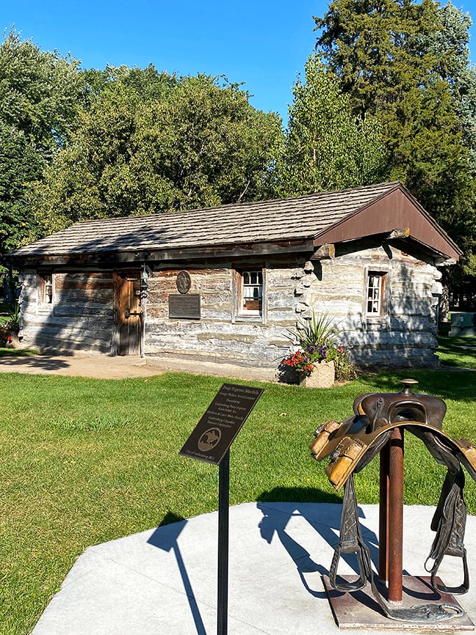 The Pony Express Station stands as a humble reminder that communication once required serious horsepower.