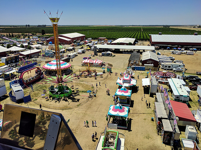 The Porterville Fair brings carnival thrills surrounded by agricultural fields &ndash; reminding visitors where their food comes from between funnel cake bites.
