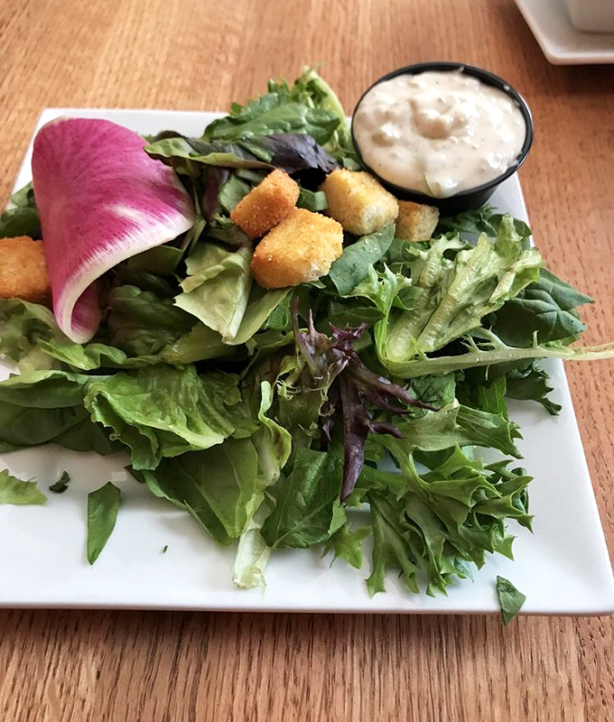 This isn't just a salad&mdash;it's nature's confetti, celebrating freshness with a watermelon radish that pops like a summer sunset.