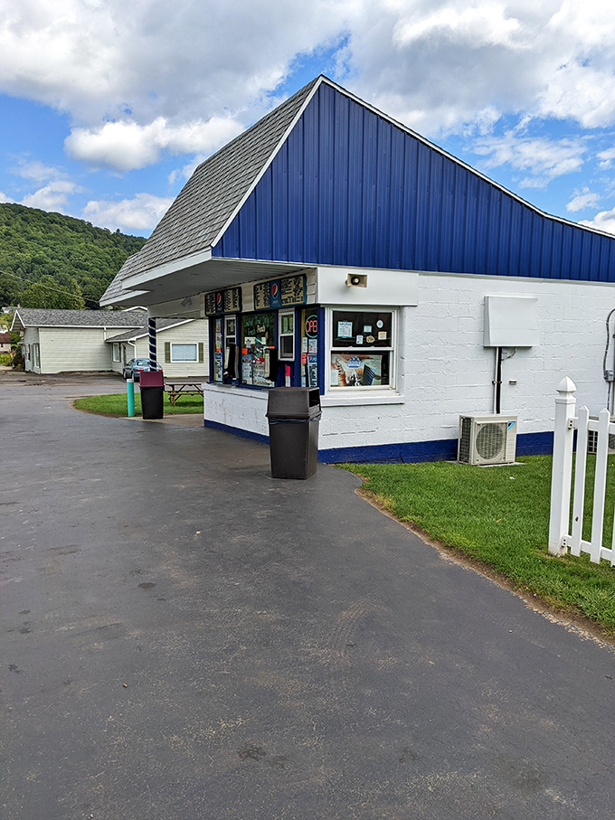 Smethport Drive In's distinctive blue roof has likely witnessed generations of first dates, family outings, and summer evening treats. Some traditions are worth preserving, especially when ice cream is involved.