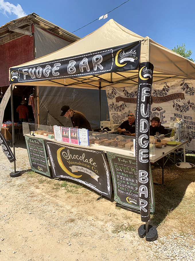 The fudge bar&mdash;where diet plans go to die and happiness comes in squares. Resistance is futile, just embrace the sweetness.